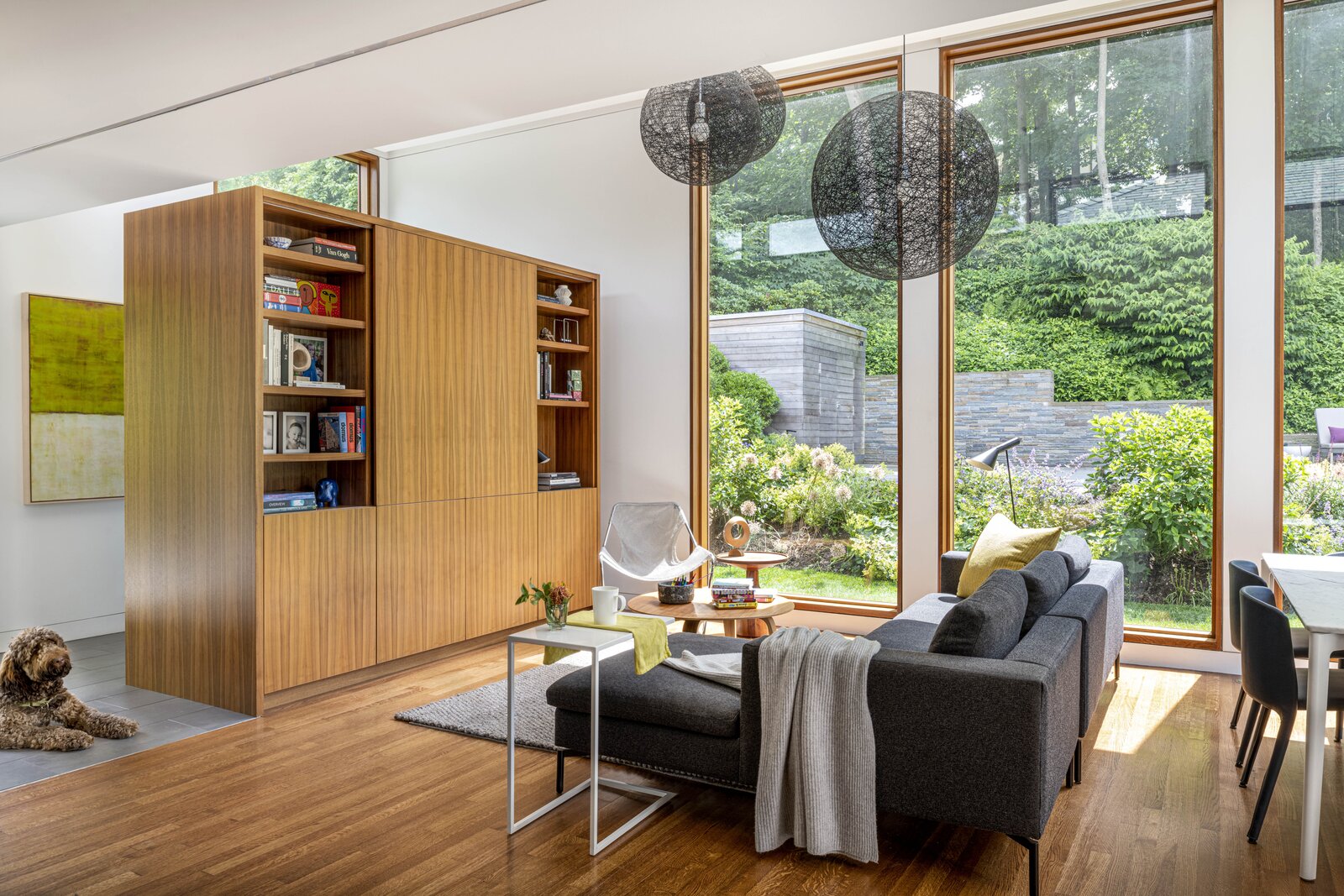 Photo 7 of 12 in Chestnut Hill House Modern Addition by Walker ...