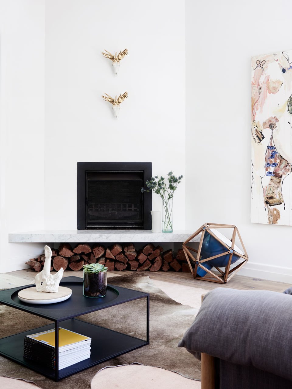 Photo 28 of 29 in 29 Ideas for Stylishly Stacking Firewood This Fall ...