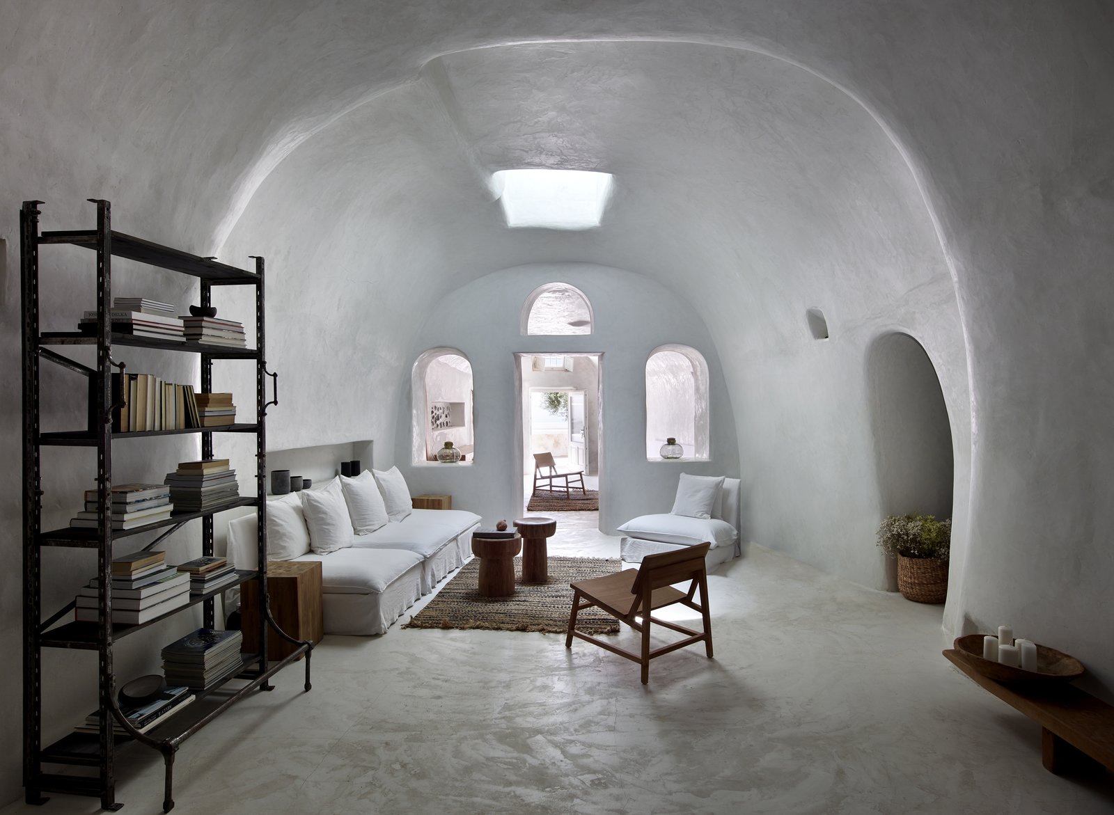 Photo 2 of 10 in These Dreamy Villas on Santorini Take Inspiration From ...