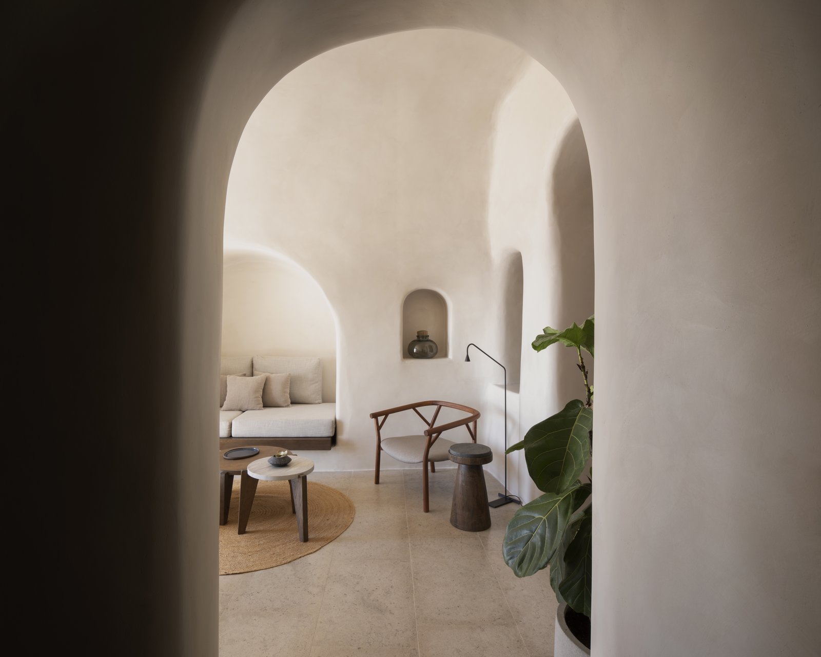 Photo 5 of 10 in These Dreamy Villas on Santorini Take Inspiration From ...