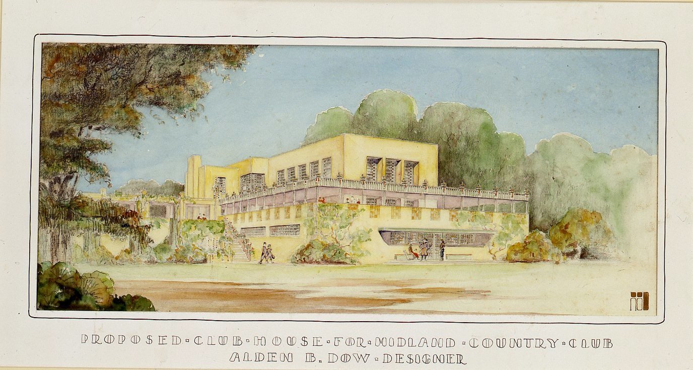 The Midland Country Club by Alden B. Dow - Dwell