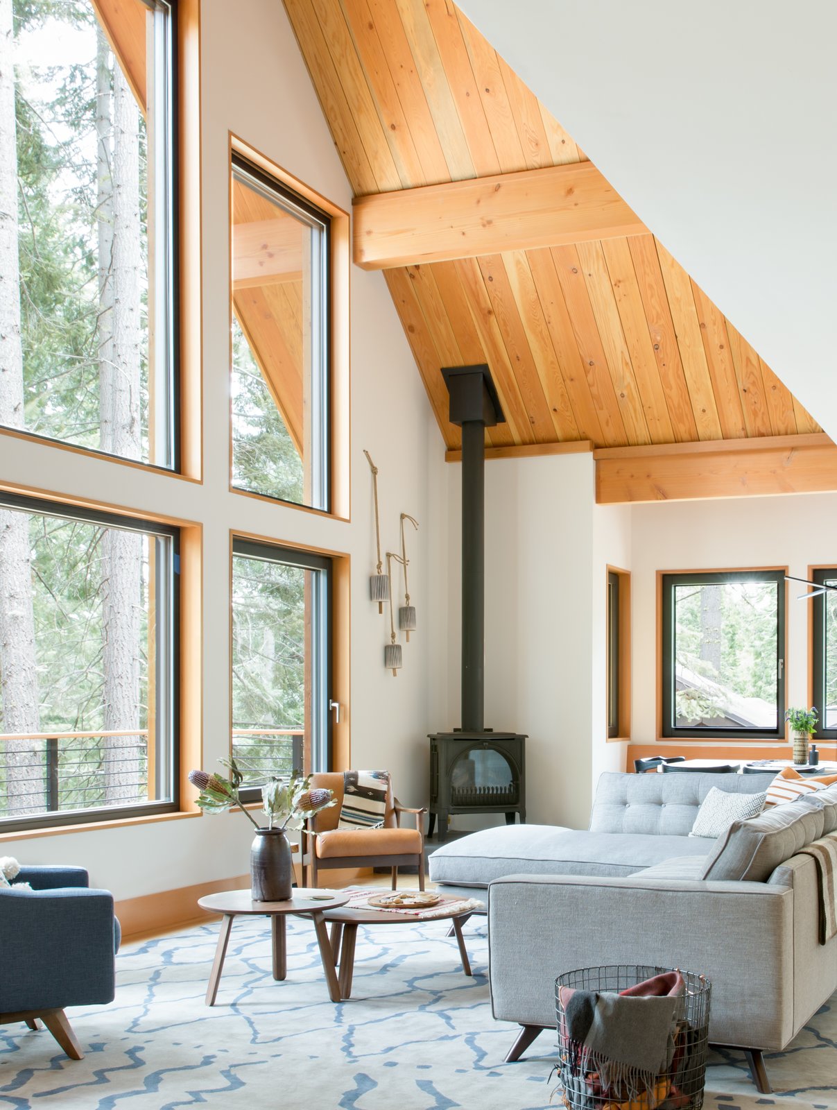 Photo 2 of 21 in Woodsy Tahoe Cabin by Regan Baker Design - Dwell