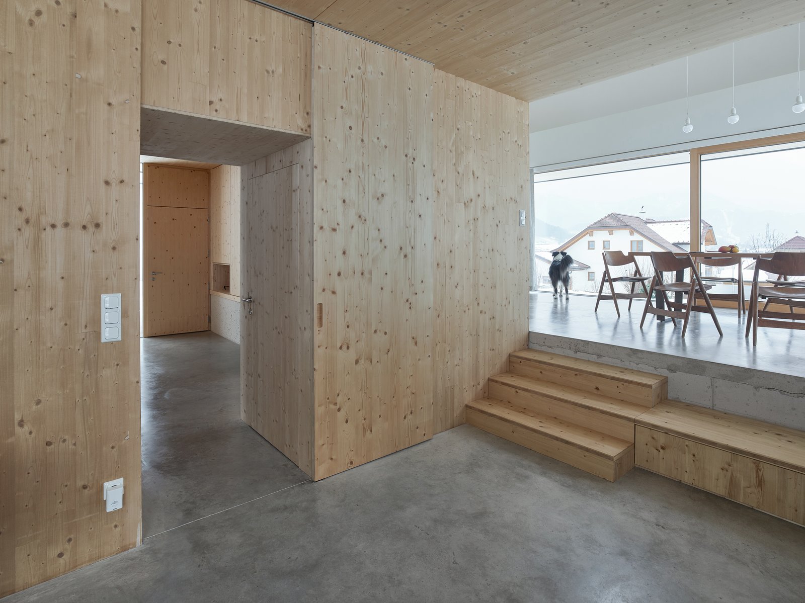 Photo 6 of 18 in This Sleek Austrian Home Turns Into a Cozy Light Box ...