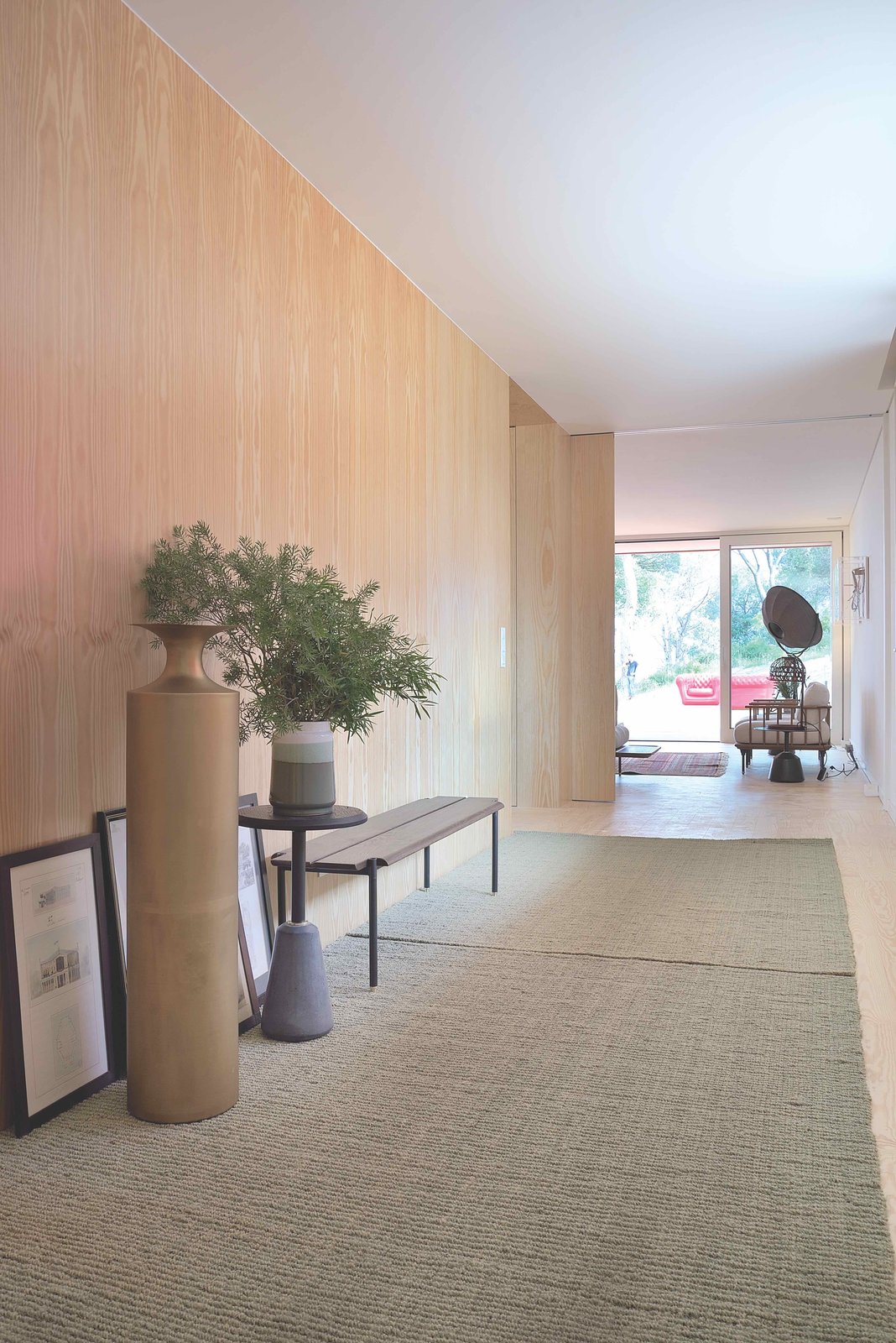 Photo 7 of 15 in A Fiery-Red Home Sizzles With Simplistic, Modern ...