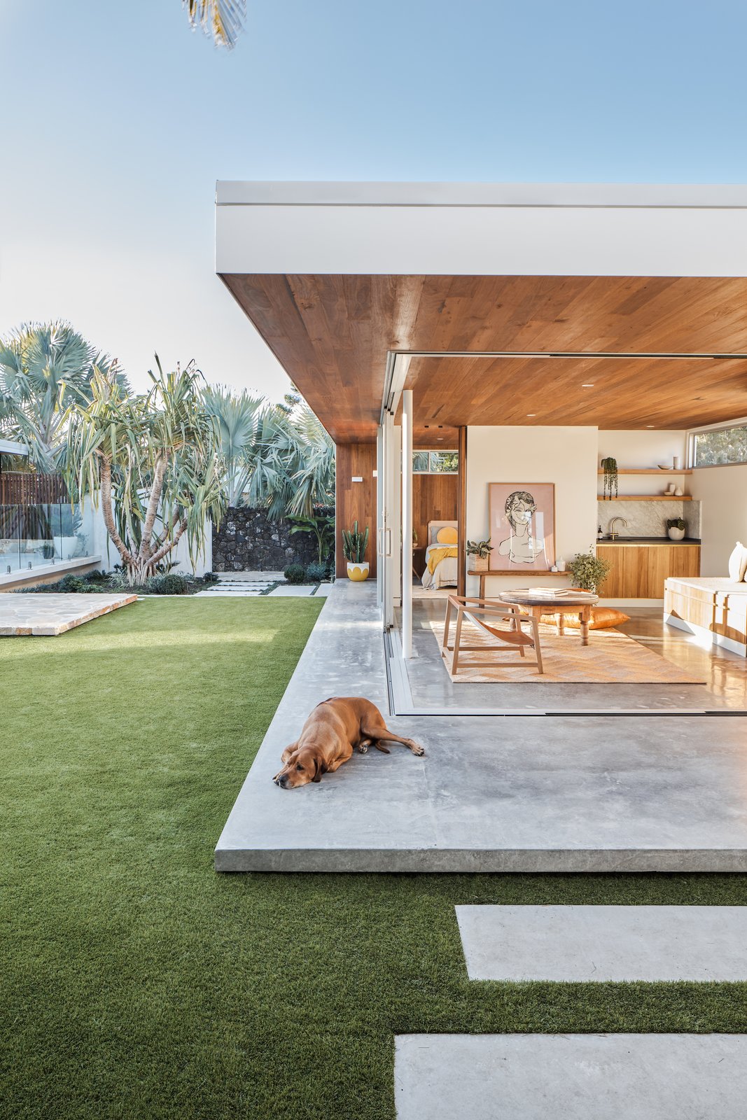 Photo 2 of 9 in An Australian Garden Studio Opens Up to the Outdoors ...