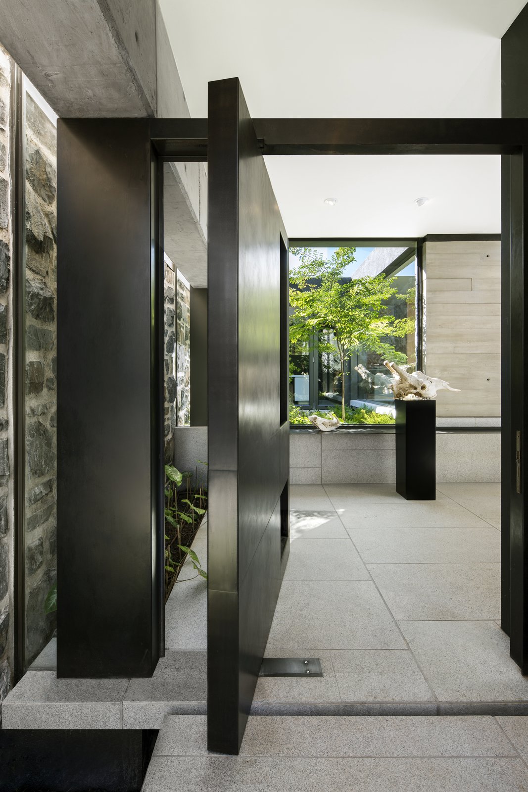 Photo 2 of 18 in An Inverted Pyramid Roof Tops This Stately Retreat in ...