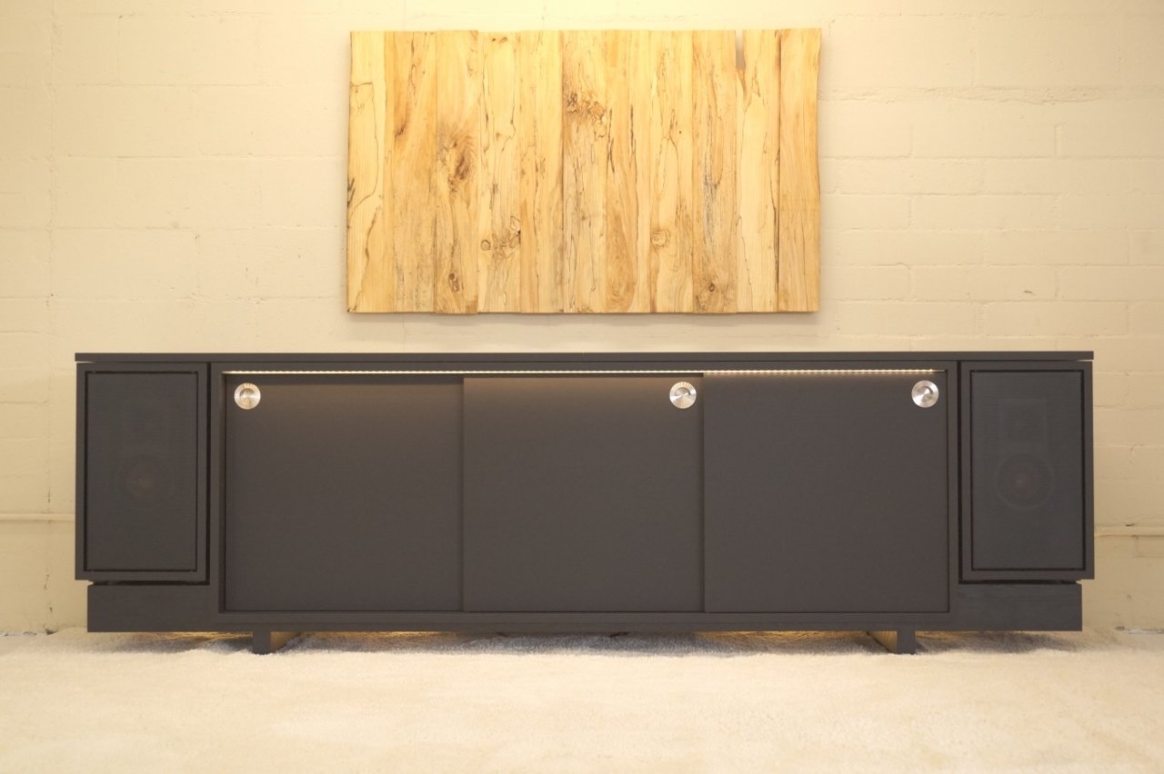 The MODERN VINYL DELUXE Media Console (5 Photos) - Dwell