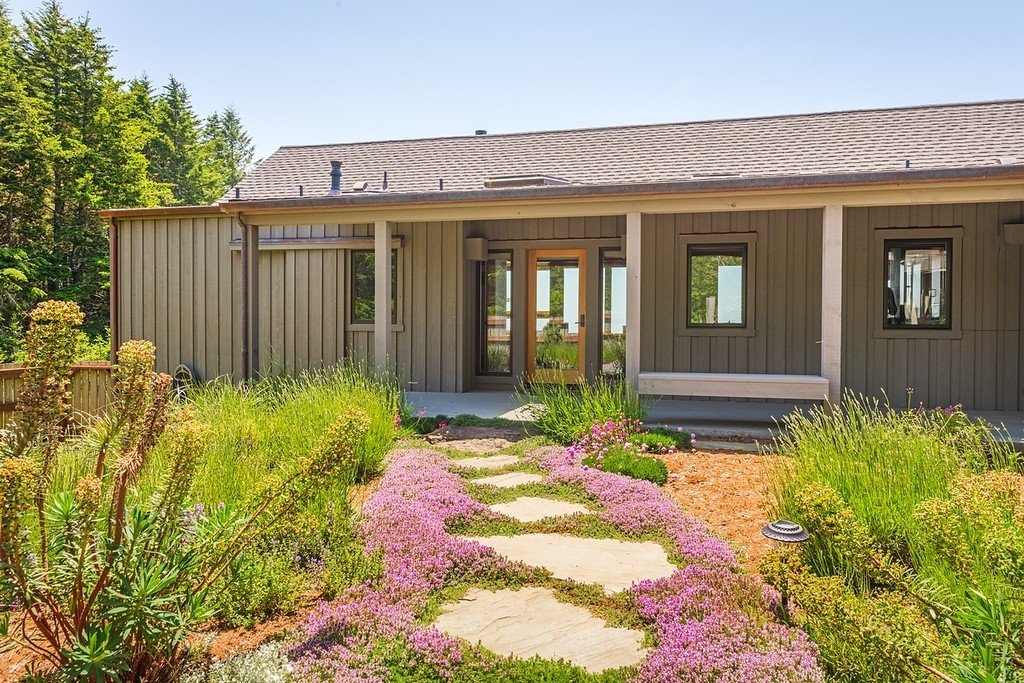 Custom Sea Ranch home on 3.69 ocean view acreage posted by Hanne… - Dwell