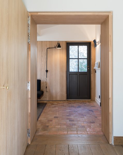 Hallway Terra Cotta Tile Floors Design Photos and Ideas - Dwell