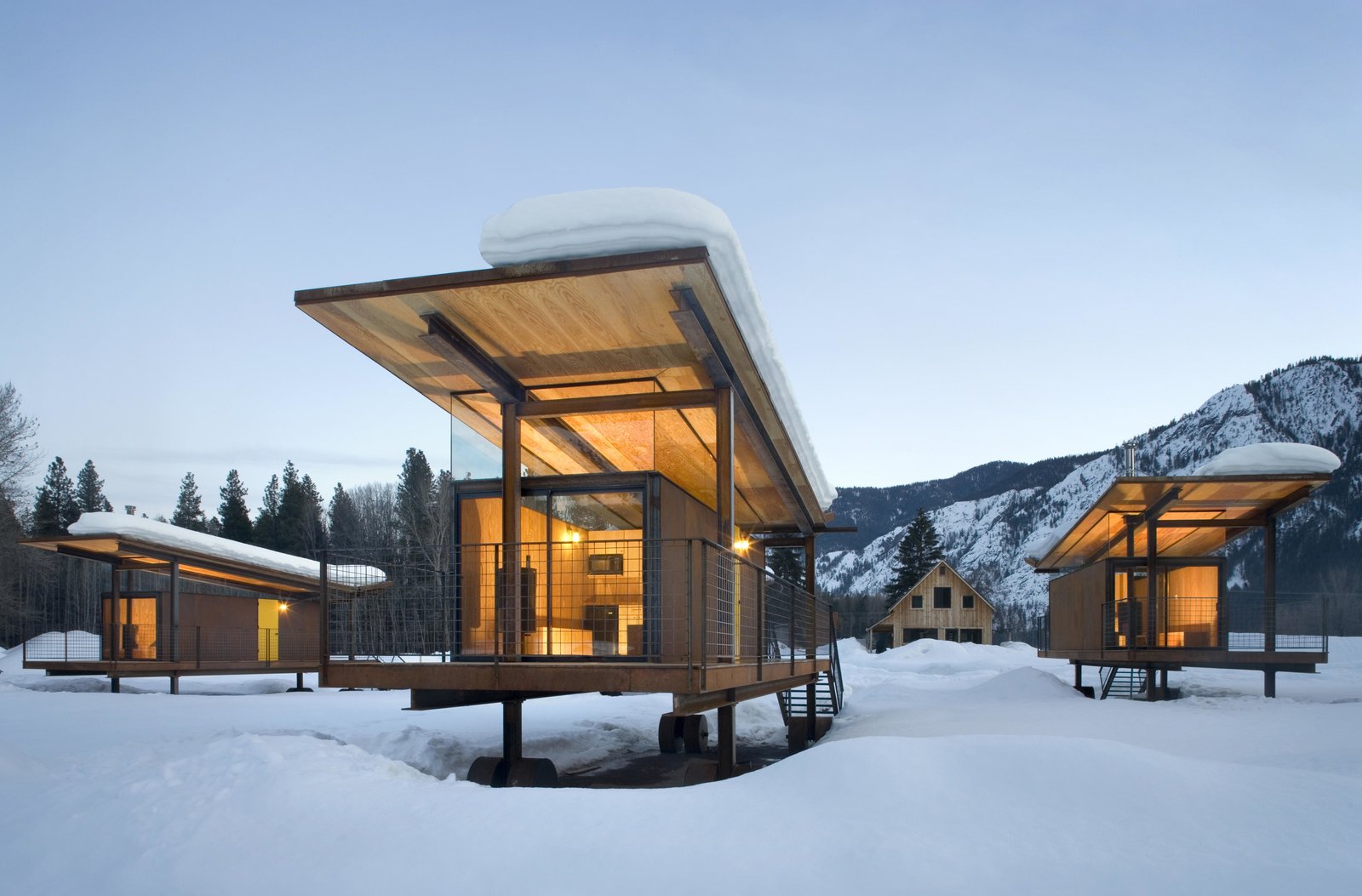 Photo 8 of 9 in Rolling Huts by Olson Kundig - Dwell