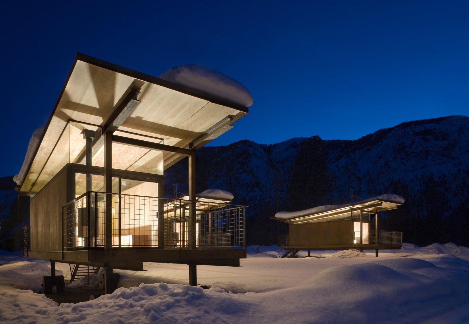 Photo 6 of 9 in Rolling Huts by Olson Kundig - Dwell