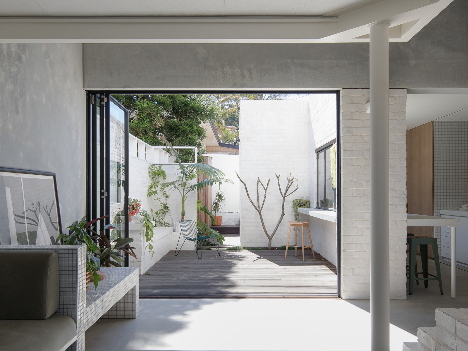 Photo 4 of 10 in A Carbon-Neutral Concrete House Is an Exemplary Infill ...