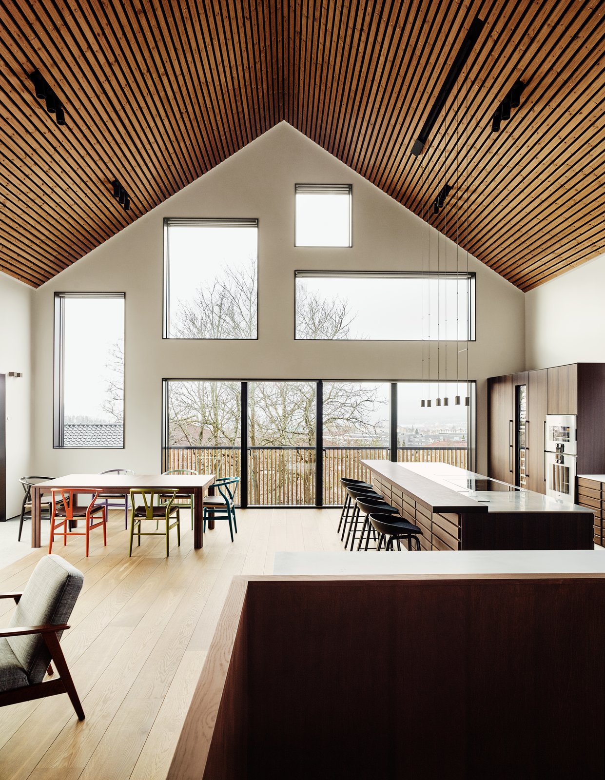 Photo 4 of 8 in A Split-Level Cabin in Norway Is a Cozy Family Hub - Dwell