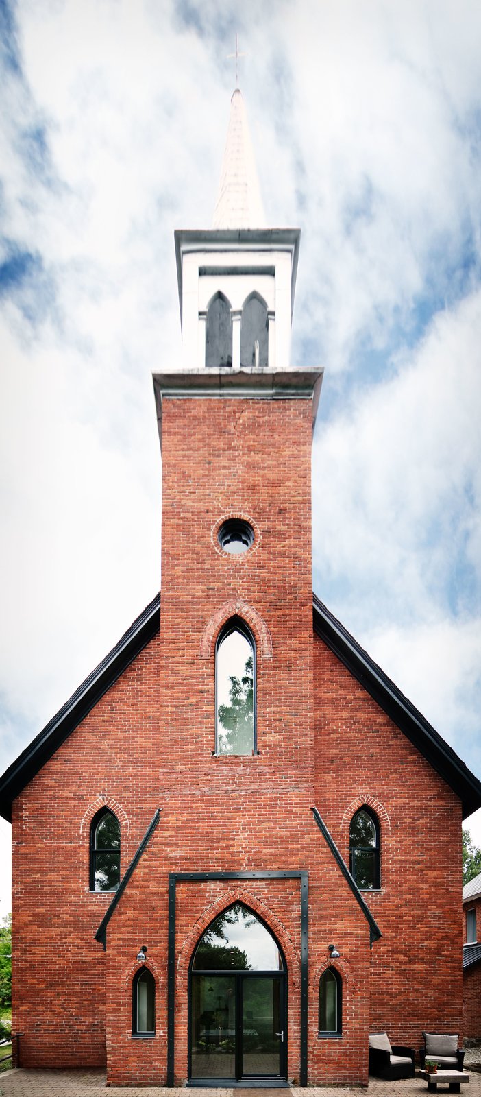 Photo 1 of 20 in Before & After: A Brick Church in Quebec Becomes a ...