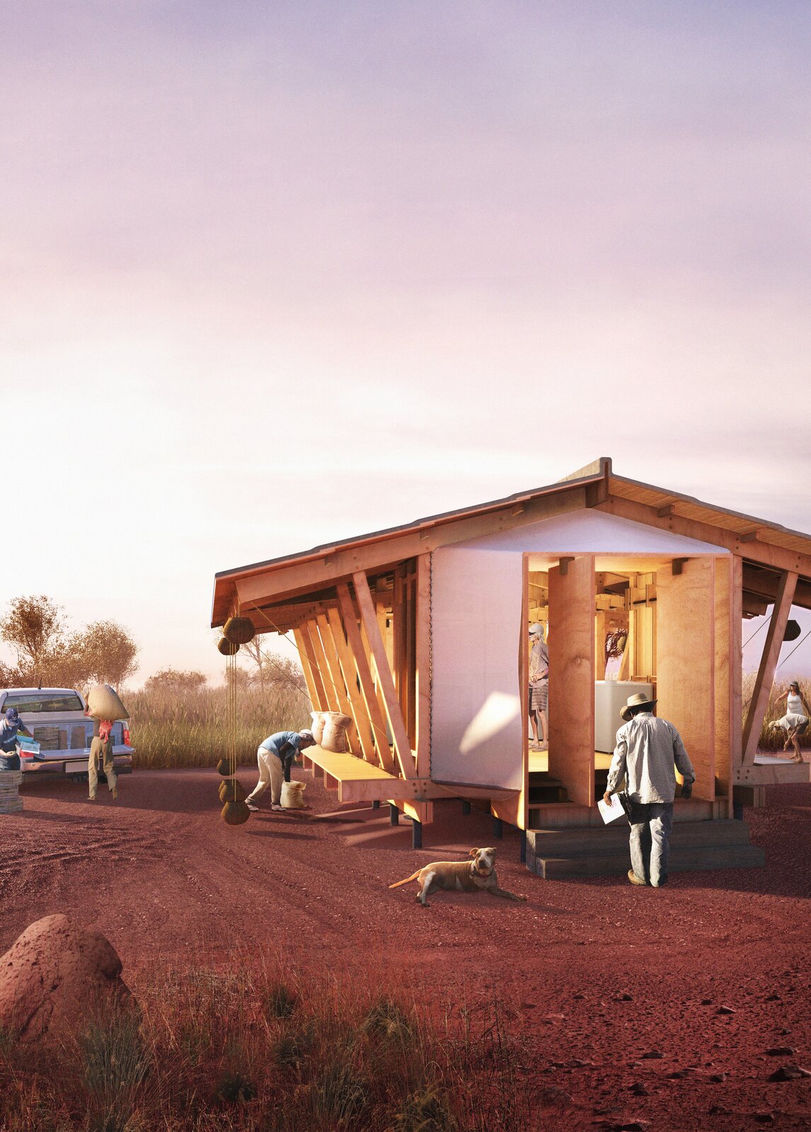 Photo 1 of 6 in This Prefab Shed Allows an Indigenous Community in ...