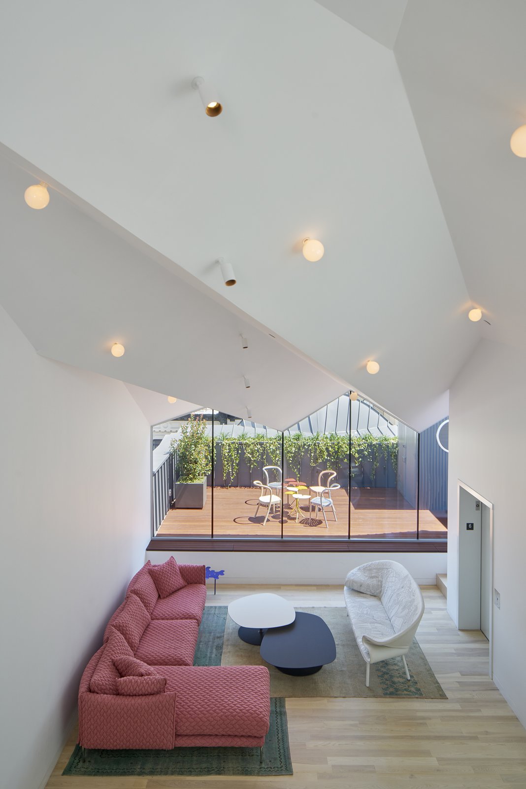 Photo 13 of 17 in A Hidden Penthouse Sits Atop a Historic Cast-Iron ...