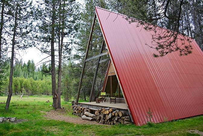 Photo 9 of 11 in 11 Alluring A-Frame Homes You Can Rent Right Now - Dwell