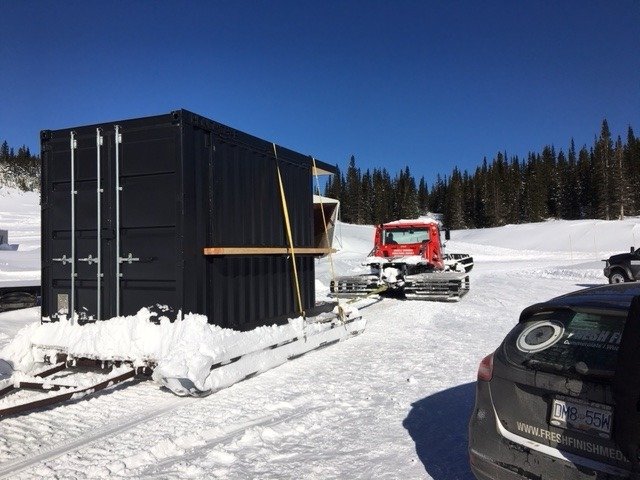 Photo 5 of 9 in This Prefab Shipping Container Bar Can Pop Up Just ...