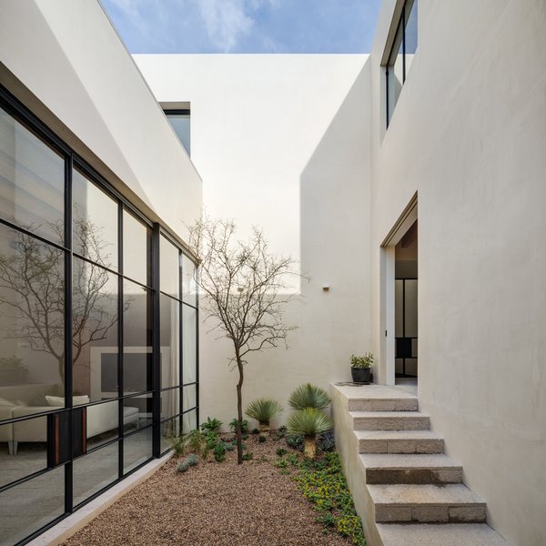 Muted Tones Mingle With Light and Shadows to Form a Quiet Mexican Oasis ...