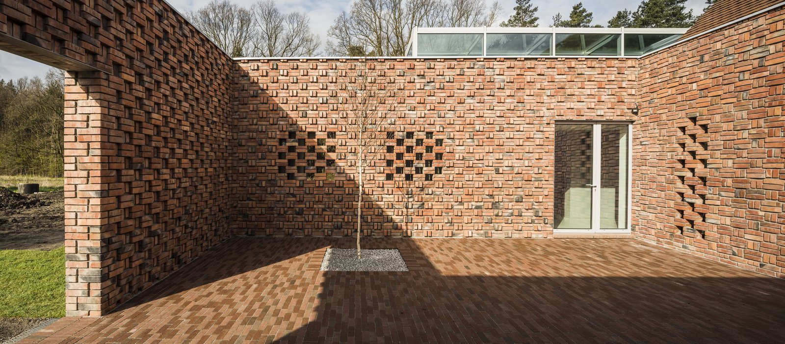 Photo 6 of 12 in Mesmerizing Brickwork Wraps This House in Poland - Dwell