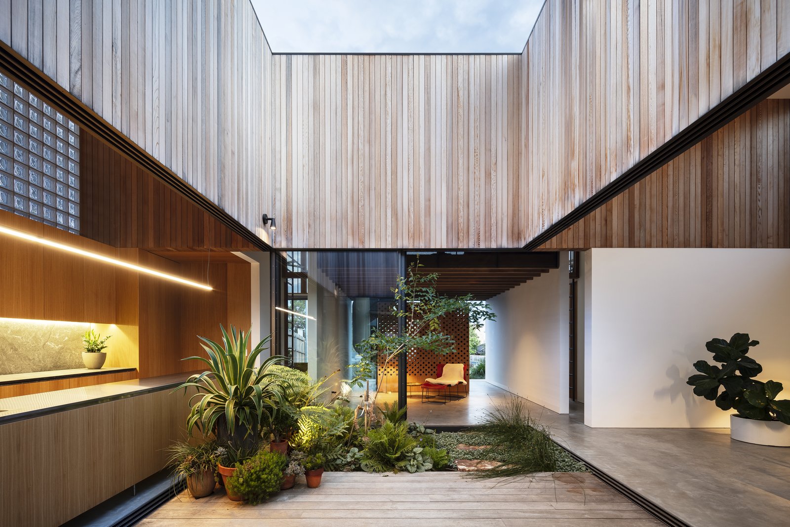 Photo 6 of 12 in A Lush Garden Is the Hidden Heart of This Courtyard ...