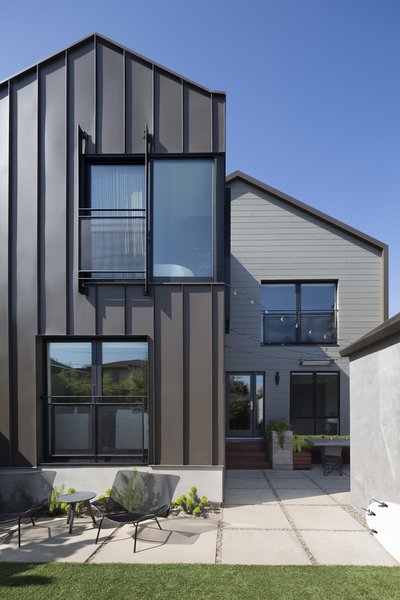 Exterior Gardens Metal Siding Material Design Photos and Ideas - Dwell