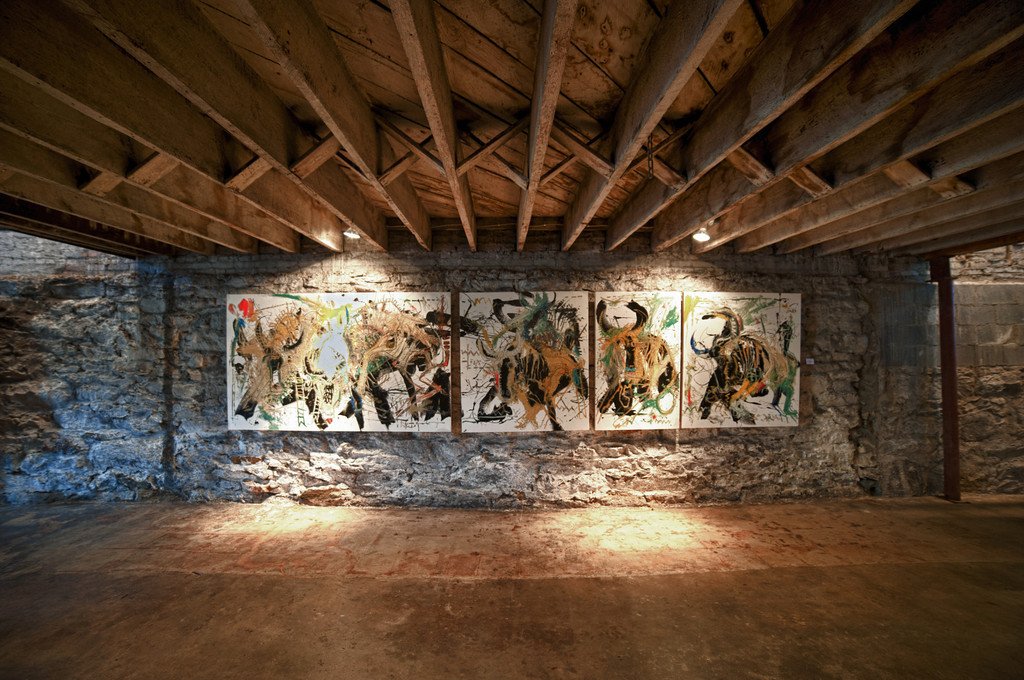 Painted Stone Basements