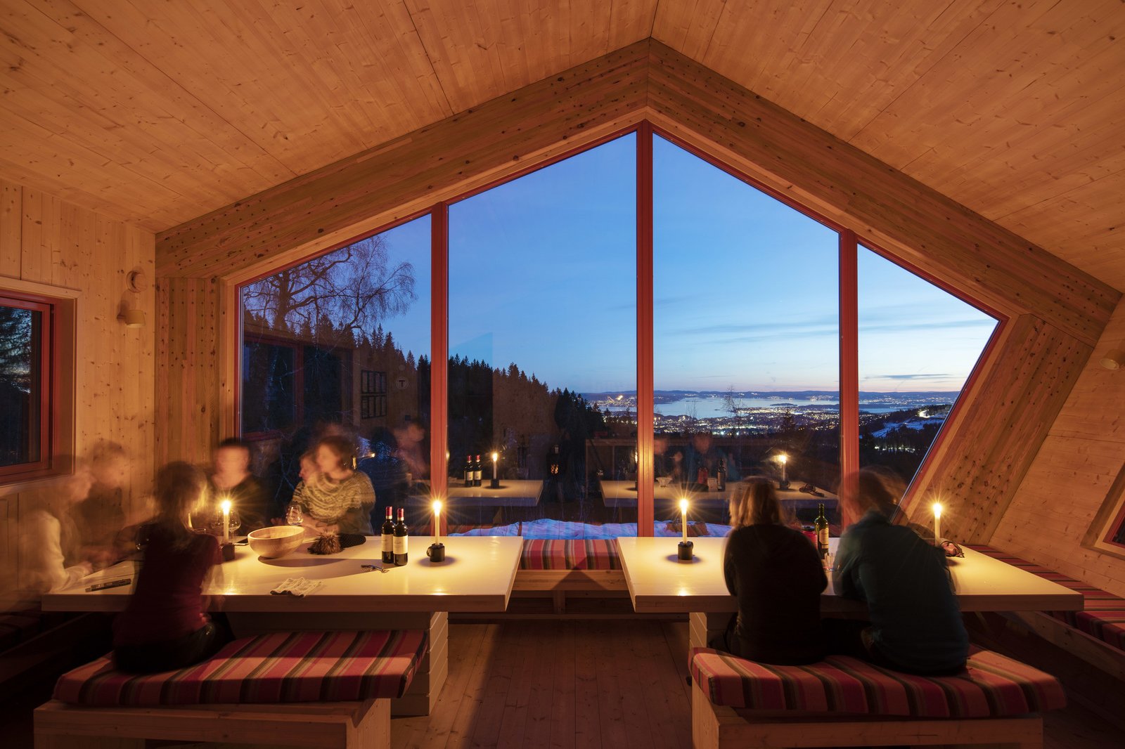 Photo 2 of 11 in Snøhetta Builds a Heavenly Cabin For Hikers in Oslo ...