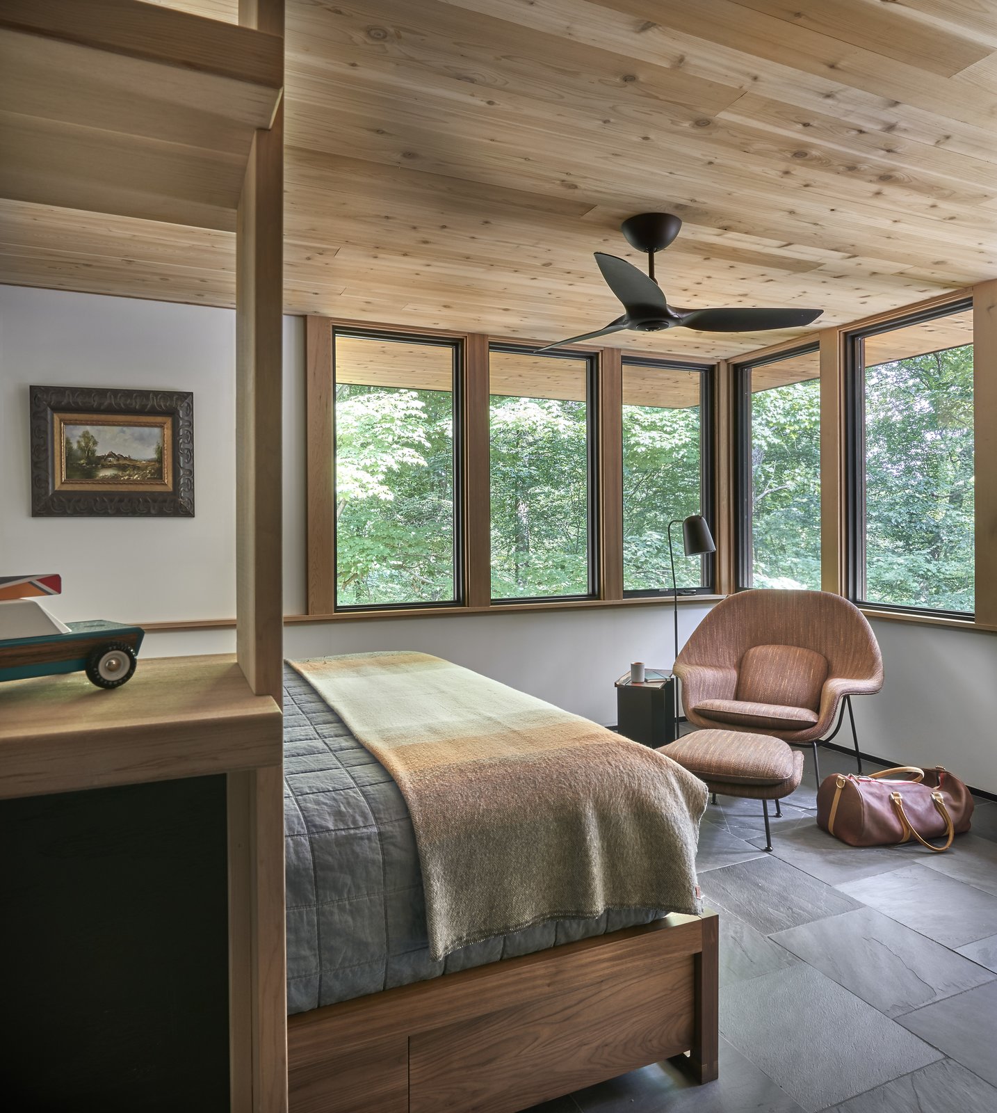 Photo 8 of 15 in A Matte Black Cabin Strikes the Perfect Balance ...