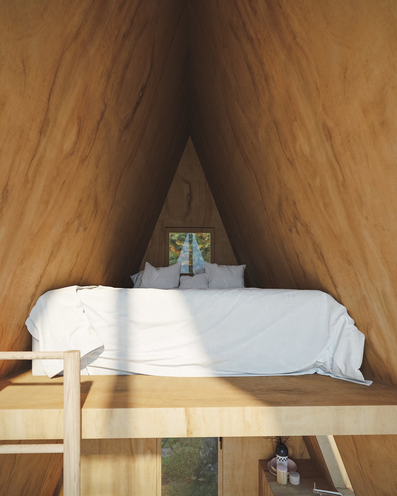 Photo 4 of 13 in A DIY Cabin Brand Is Selling $99 A-Frame Plans - Dwell