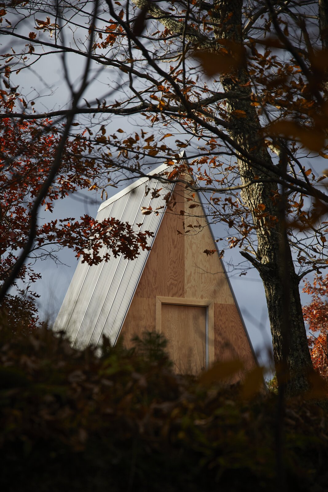 Photo 2 of 11 in This New A-Frame Cabin Kit Can Be Built in a Weekend ...