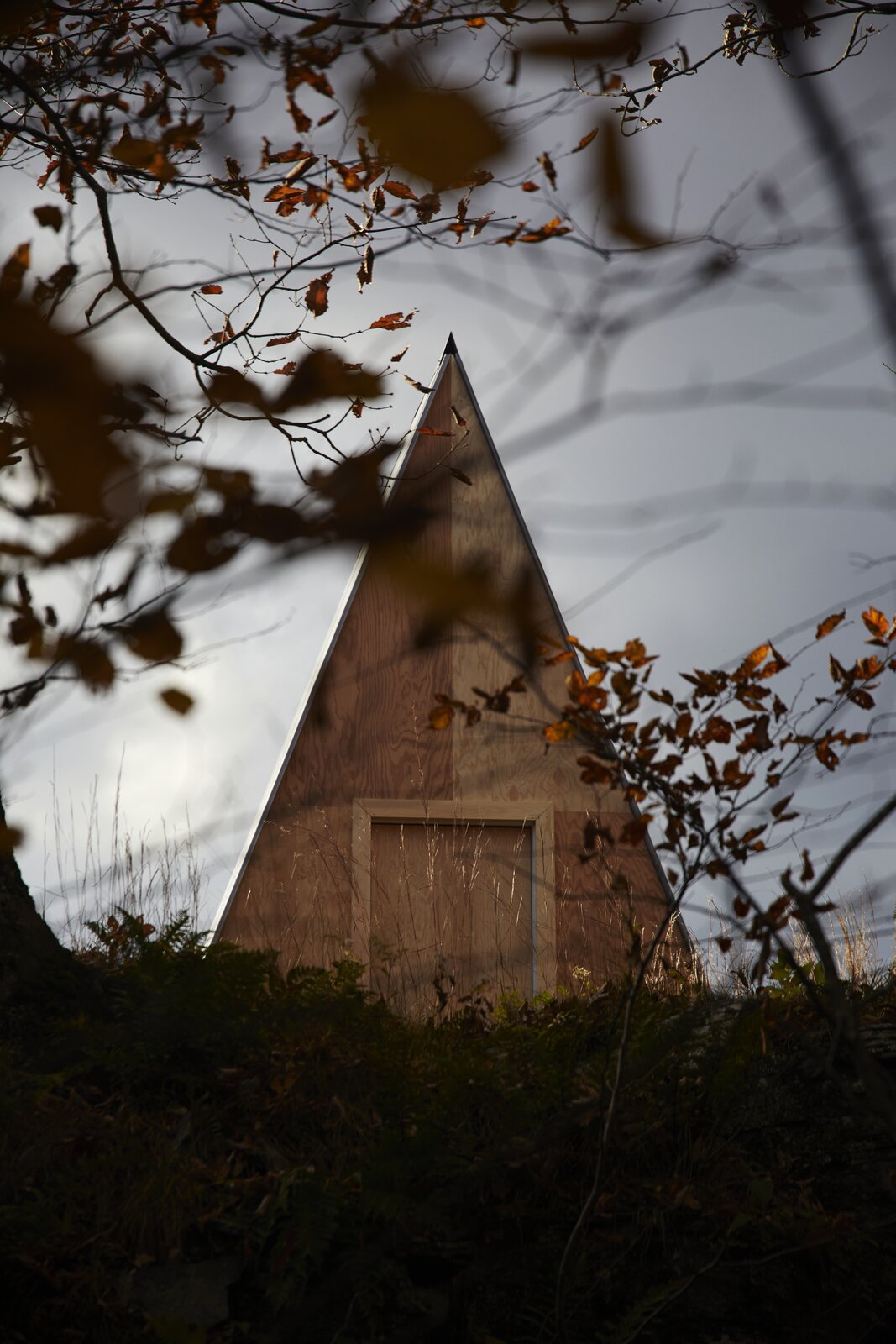 Photo 3 of 11 in This New A-Frame Cabin Kit Can Be Built in a Weekend ...