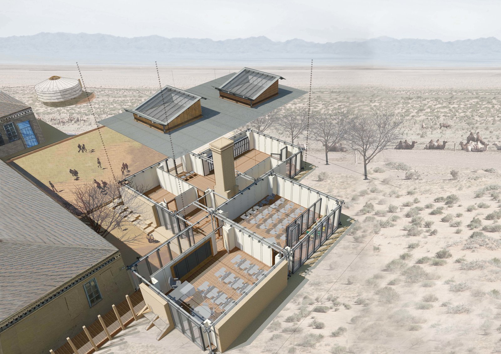 Photo 1 of 4 in Plug n Play, Mongolia by Nilesh Bansal - Dwell