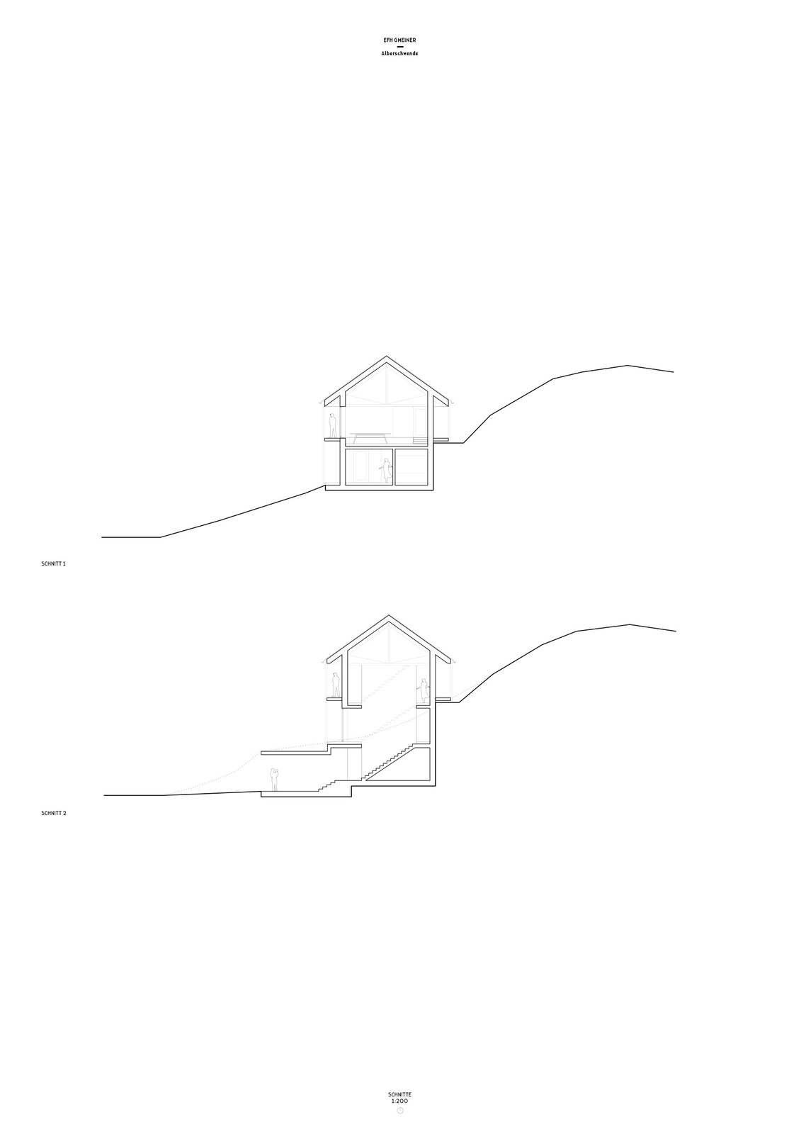 Photo 14 of 14 in A Minimalist Home Is Built Into Steep Terrain in an ...