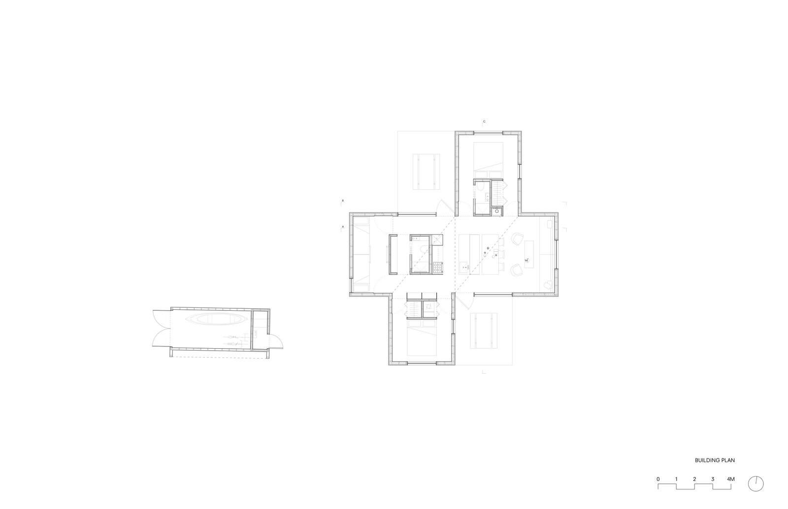 Photo 12 of 14 in A Pinwheel-Shaped Cabin in Norway Is a Fresh Take on ...