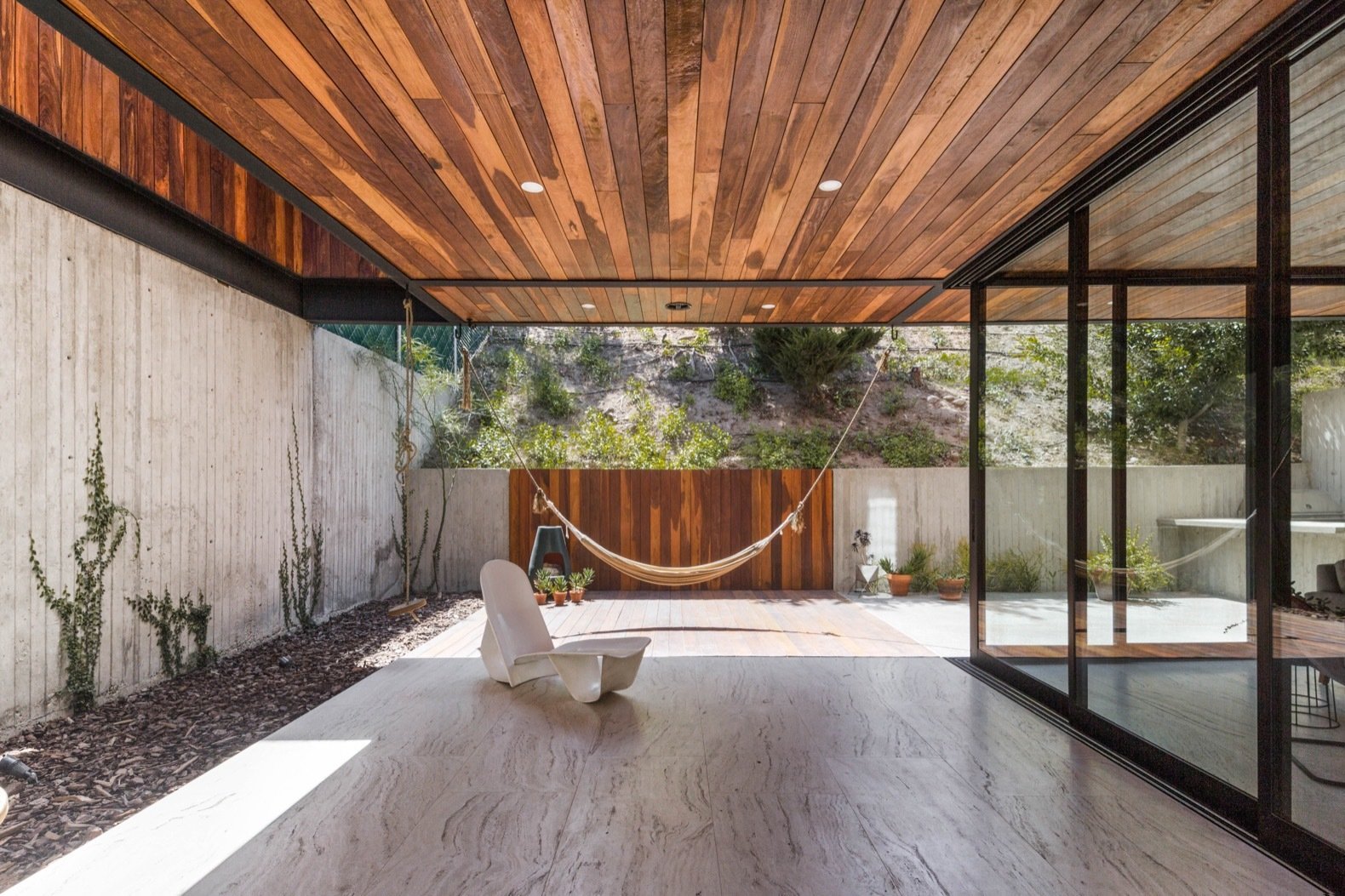 Photo 3 of 17 in A Modern Mexican Home Rises With Vertical Timber ...