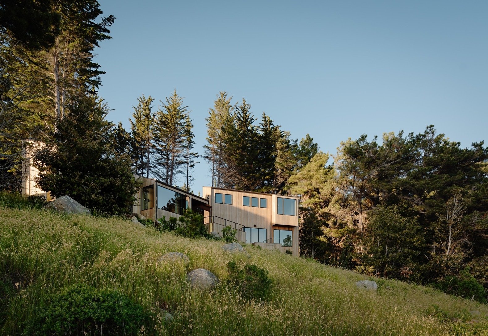 Photo 1 of 15 in A Sea Ranch Retreat Delivers Scandinavian Style to the ...