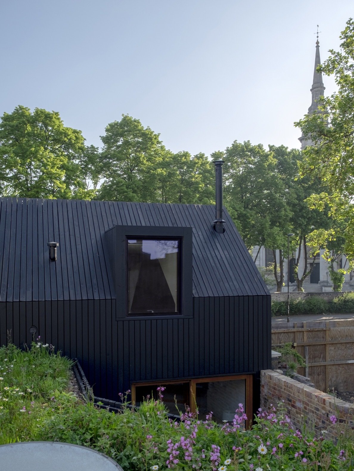 Photo 14 of 17 in This Matte Black London Home Is Topped With a ...