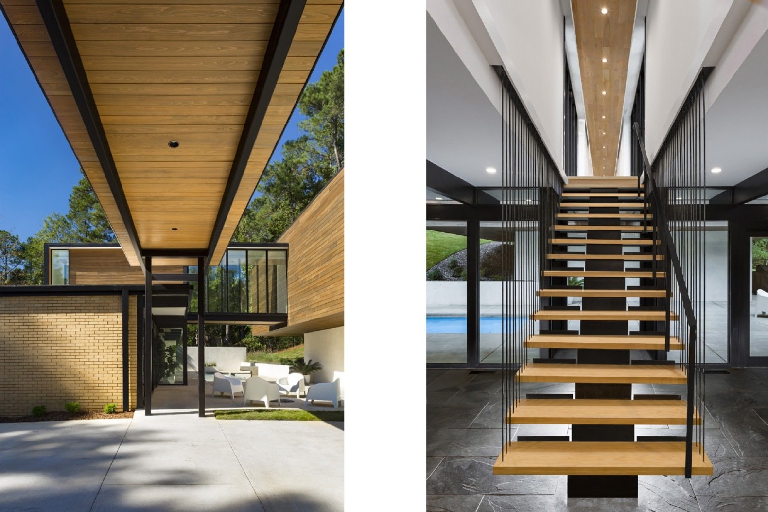 Photo 15 of 17 in Before & After: A Glass Bridge Links an Alabama ...