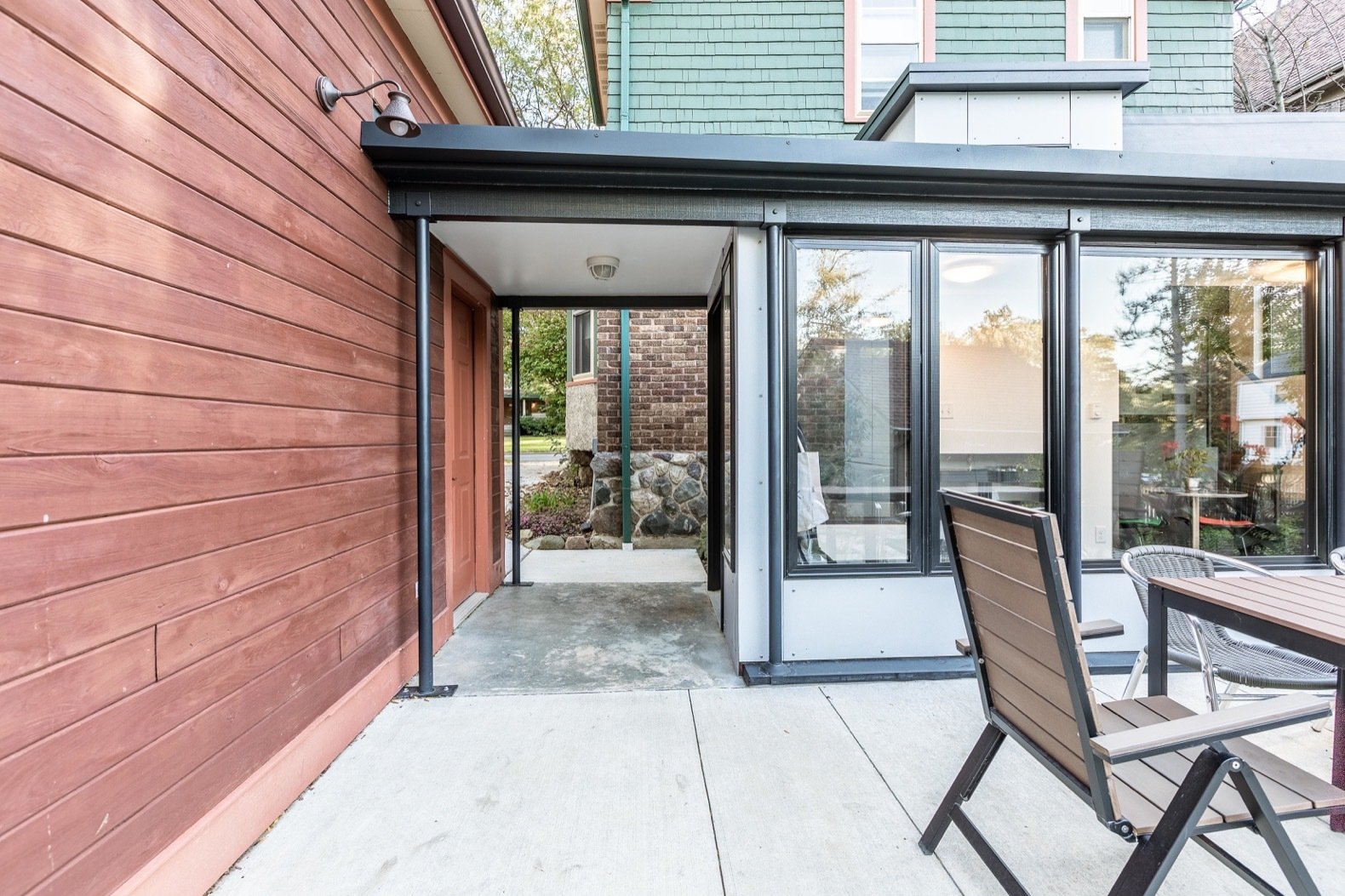 Photo 7 of 15 in Budget Breakdown: A Laser-Cut Steel Addition Sharpens ...