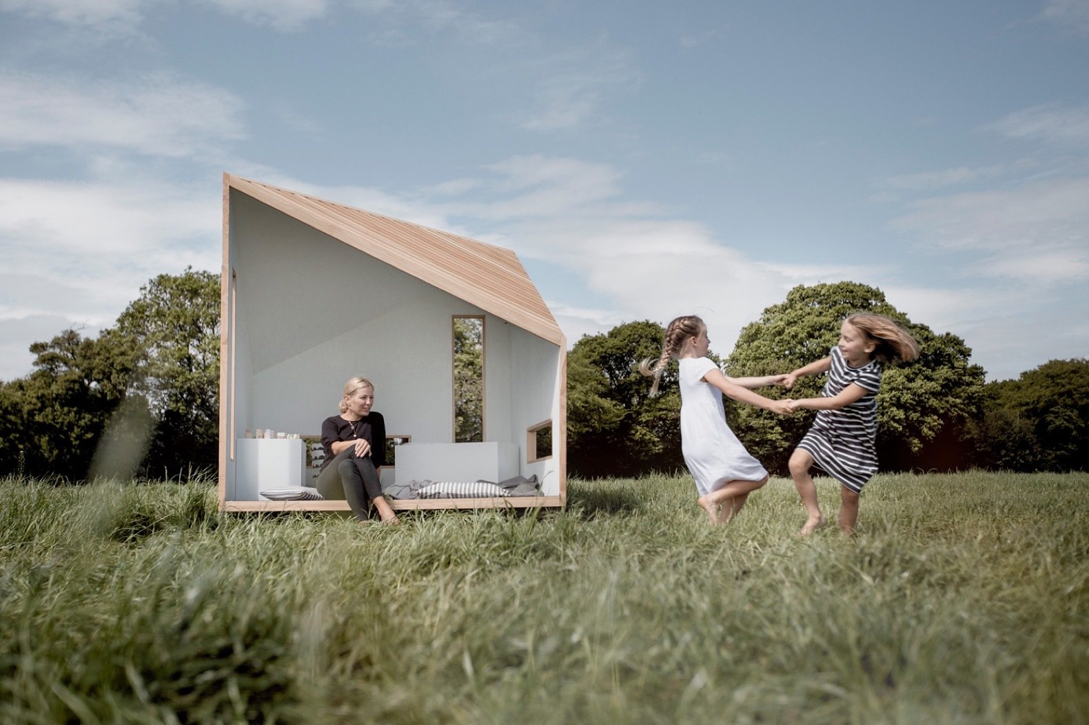 Photo 1 of 7 in This Tiny Modular Cabin Is Just for Kids—and We’re ...