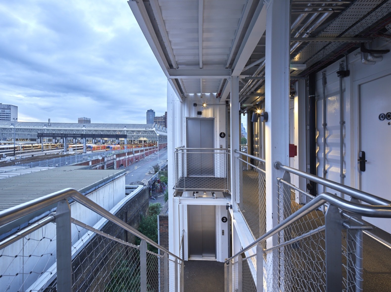 Photo 10 of 13 in 26 Shipping Containers Stack Together in This London ...
