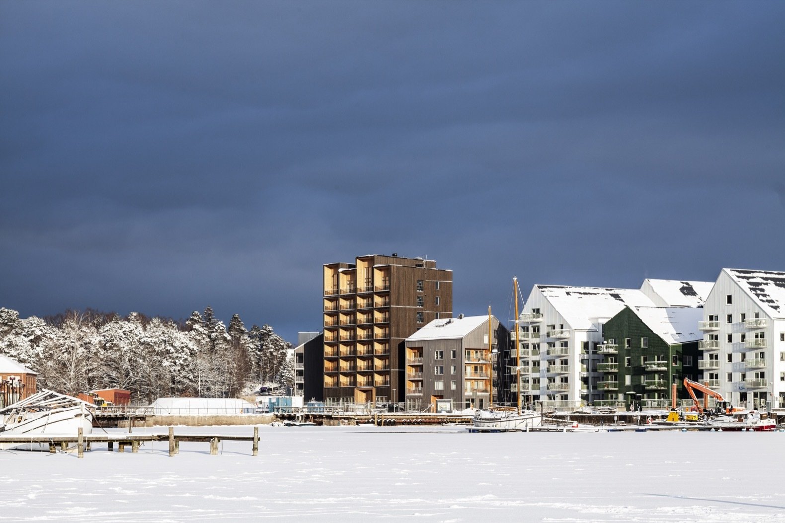 Photo 6 of 14 in Sweden’s Tallest Timber Building Is a Towering Feat of ...