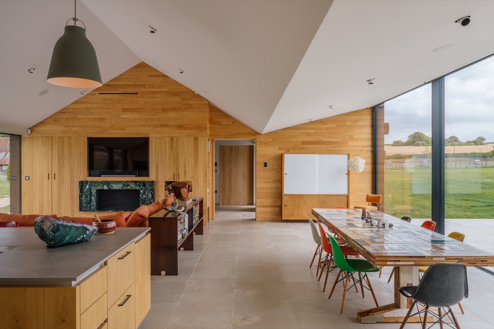 Photo 9 of 22 in A Black Gable Farmhouse Harvests its Own Electricity ...