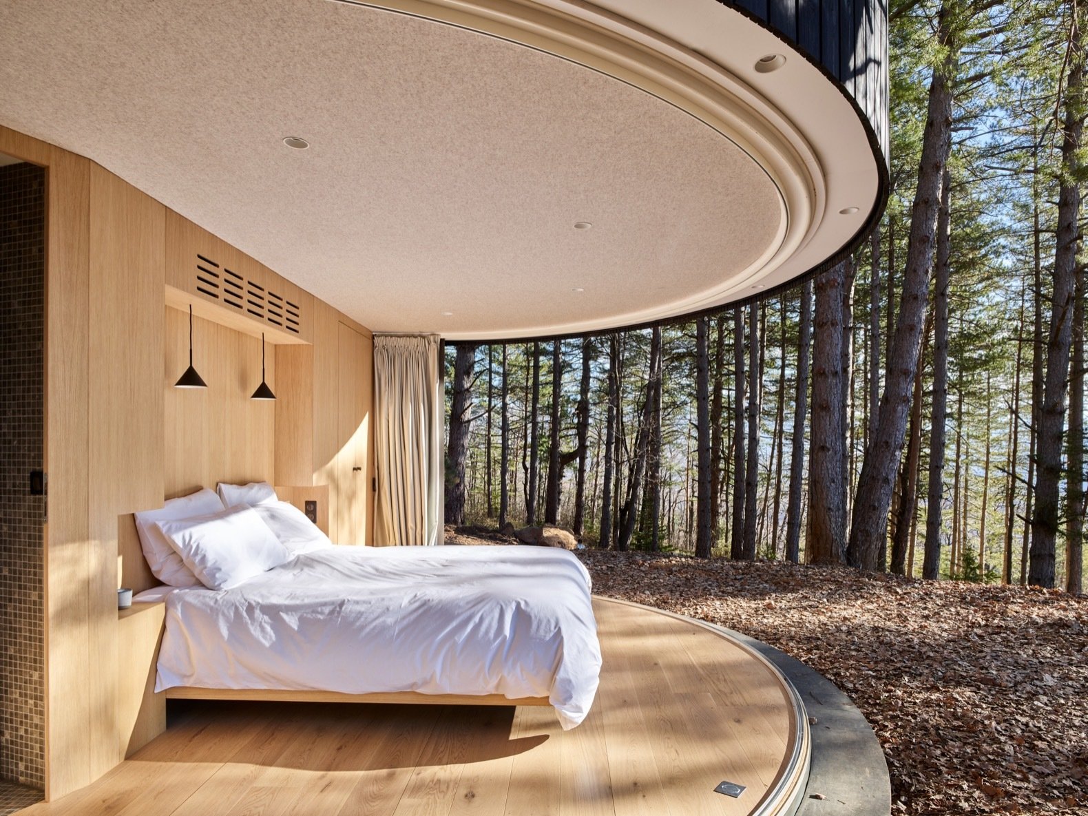 Photo 3 of 18 in This Minimalist, Circular Prefab Takes Glamping to the ...