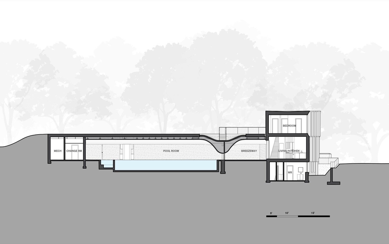 Photo 18 of 18 in An Ontario Pool House Splashes Out With a Wild, Wavy ...