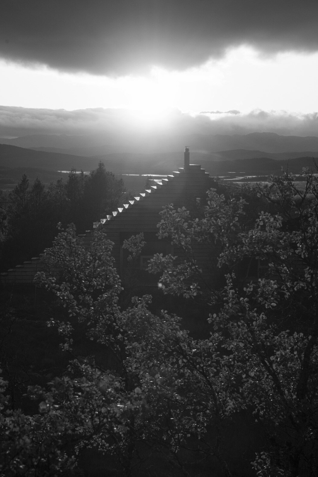 Photo 5 of 17 in A Stepped Roof Primes This Cozy Norwegian Cabin for ...