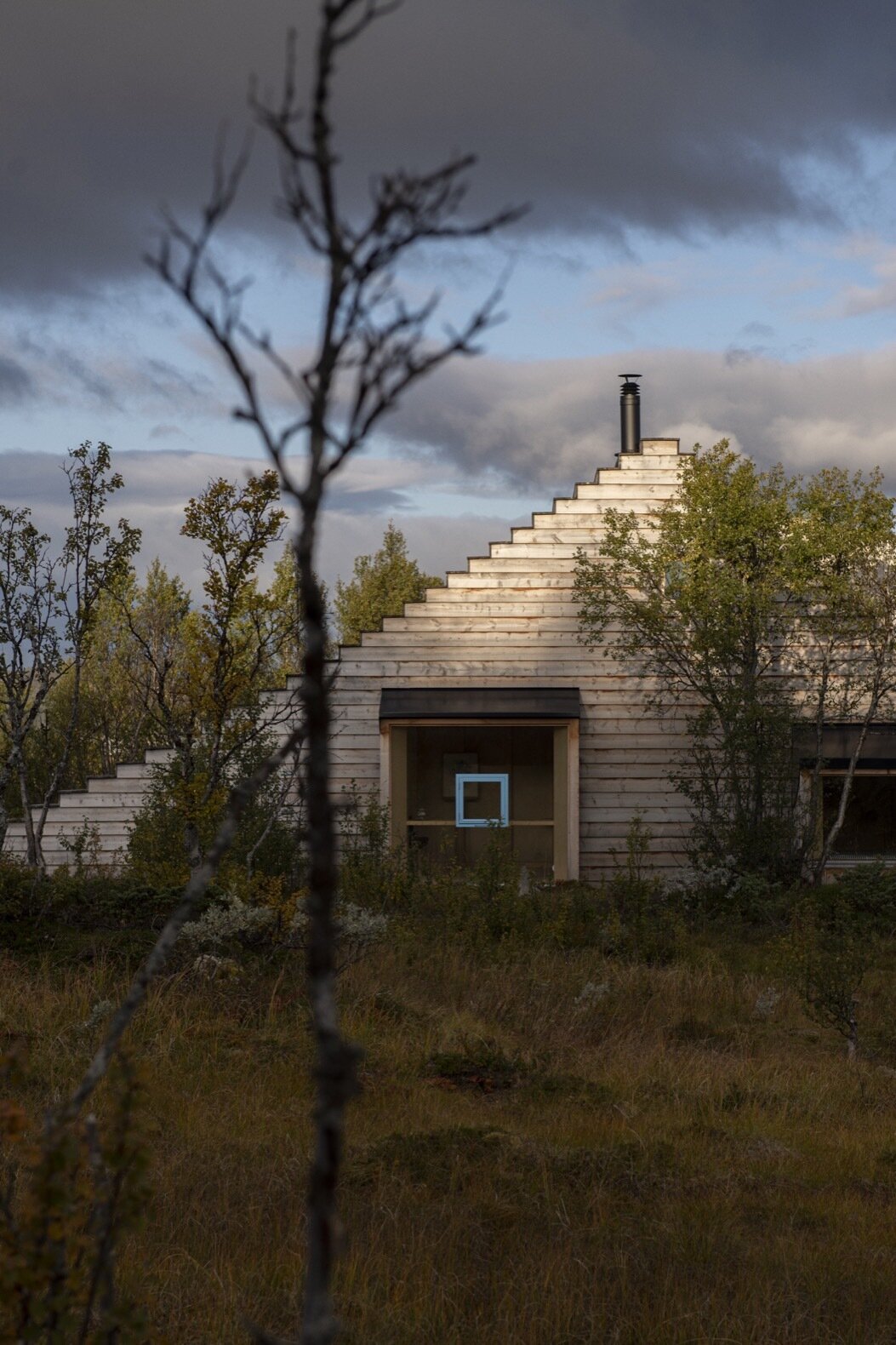 Photo 12 of 17 in A Stepped Roof Primes This Cozy Norwegian Cabin for ...
