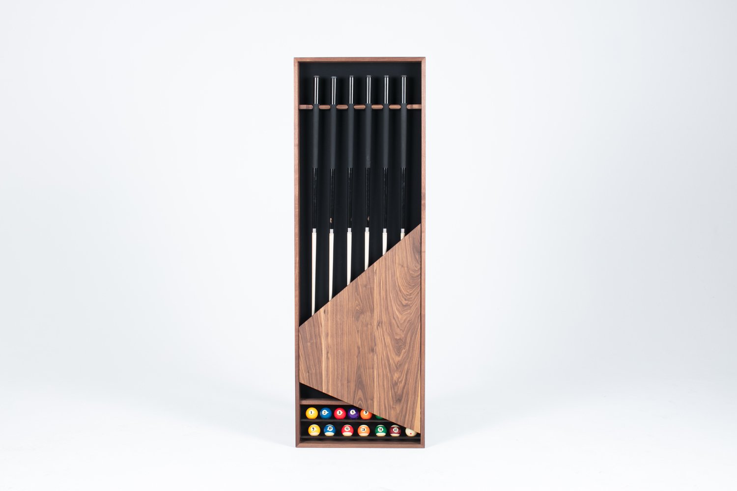 Pool Table Wall Rack (5 Photos) - Dwell