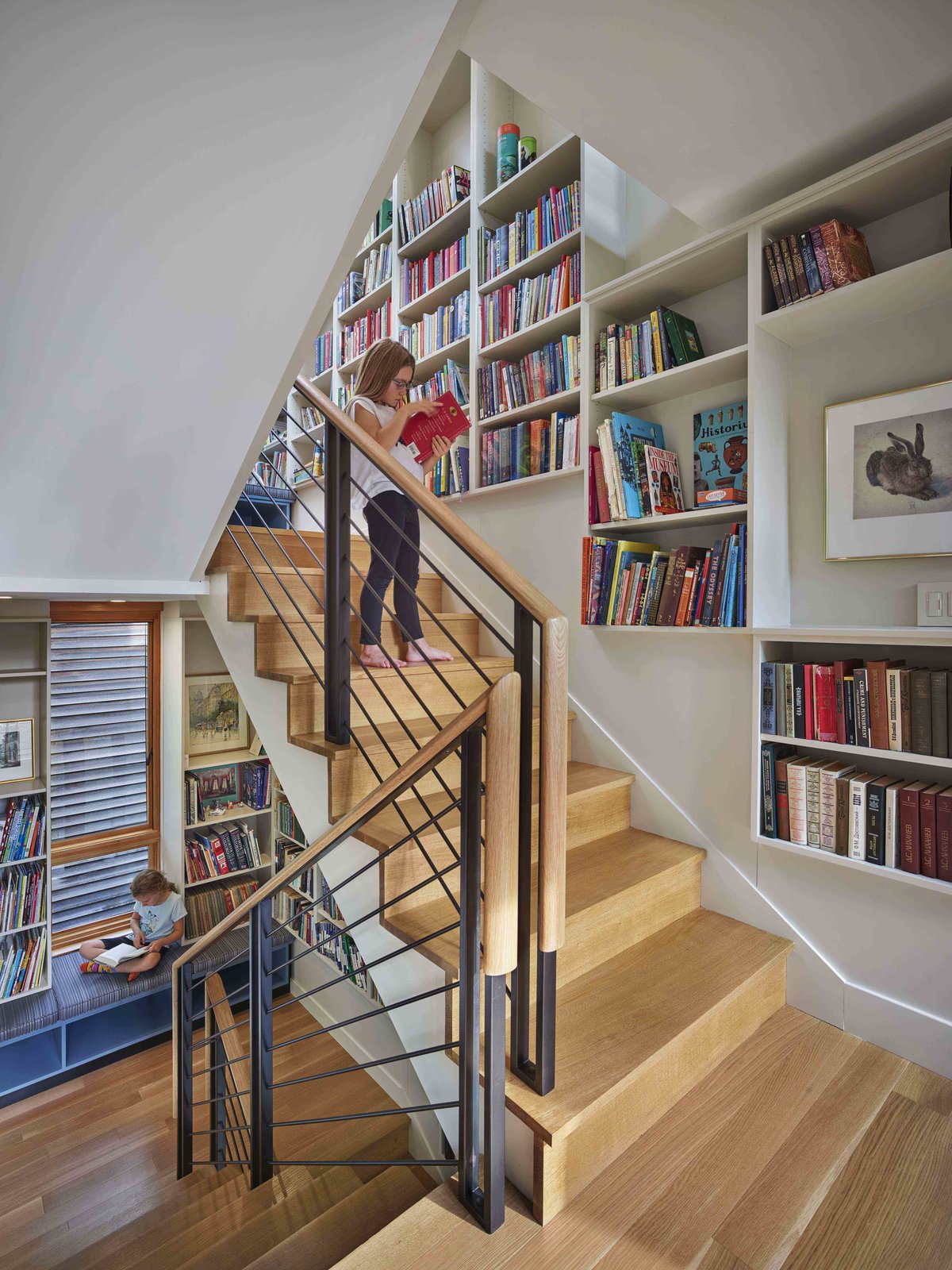 Photo 8 of 11 in House with a Vertical Library by Marina Rubina - Dwell